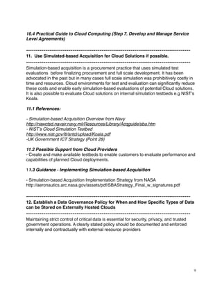 2011 Draft: Recommended Cloud Best Practices | PDF | Cloud Computing | Internet