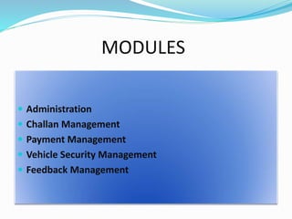 Extended e challan | PPTX