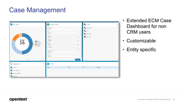OpenText Extended ECM for Microsoft Dynamics Customer Engagement | PPT