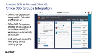 Extended ecm for office 365 overview and roadmap | PPT