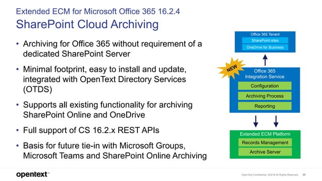 Extended ecm for office 365 overview and roadmap | PPT