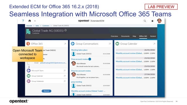 Extended ecm for office 365 overview and roadmap | PPT