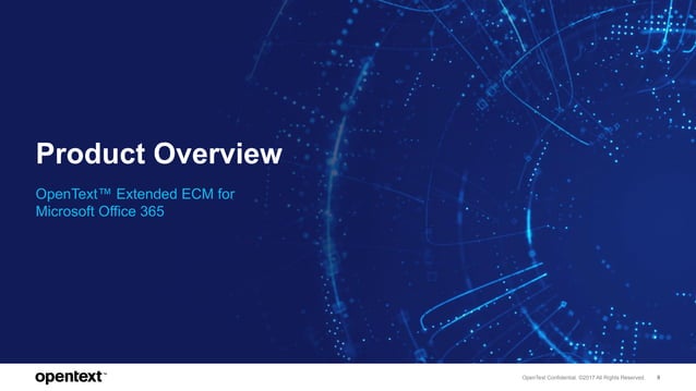 Extended ecm for office 365 overview and roadmap | PPT