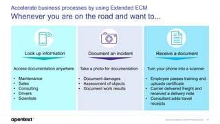 Extended ECM (xECM) goes Mobile | PPTX