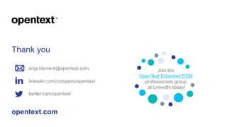 Extended ECM (xECM) goes Mobile | PPTX