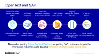 Extended ECM for SAP Solutions | PPTX