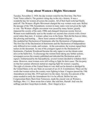 Extended Essay Abstract Examples | PDF