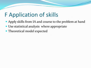 Extended essay criteria | PPTX