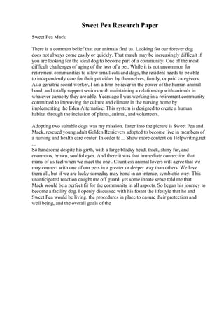 Extended Essay Example | PDF