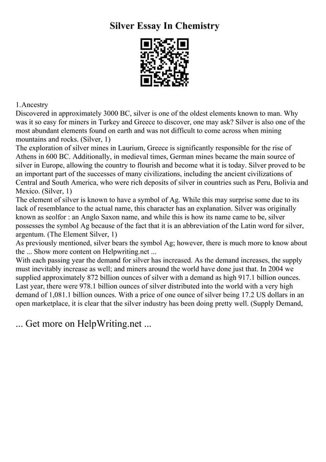 Extended Essay Examples For History | PDF | Chemistry | Science