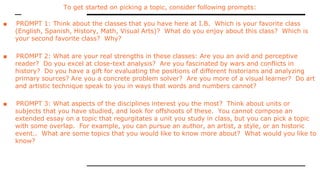 Extended essay intro | PPTX