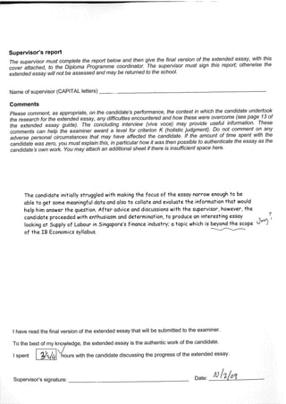 Extended essay sample | PDF