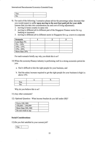 Extended essay sample | PDF