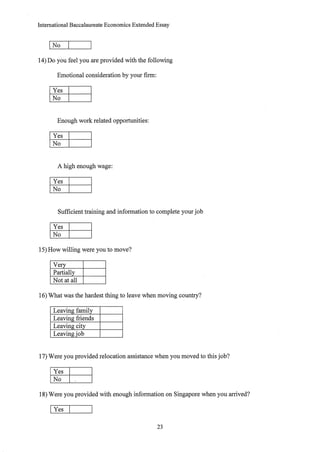 Extended essay sample | PDF