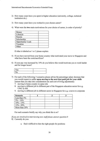 Extended essay sample | PDF
