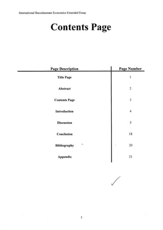 Extended essay sample | PDF