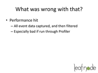 SQL Server Extended Events | PPTX | Databases | Computer Software and Applications
