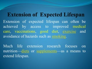 Extended life span | PPT