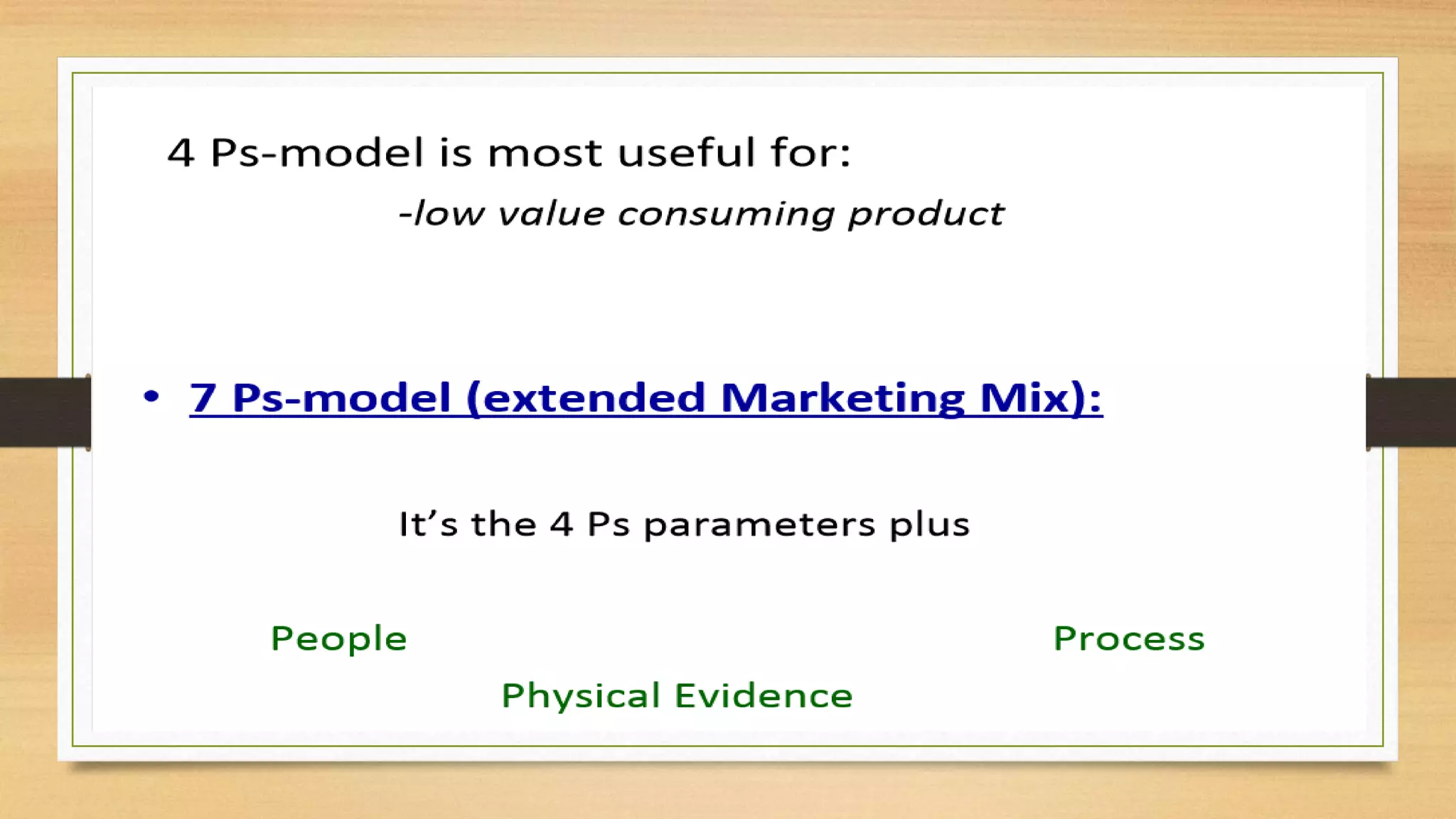Extended marketing mix | PPTX