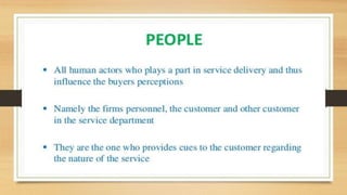 Extended marketing mix | PPT