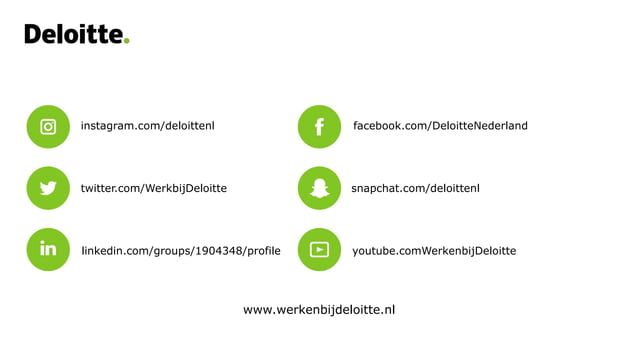 Extended Master - Presentation Deloitte | PDF | Business | Business and ...