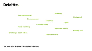 Extended Master - Presentation Deloitte | PDF