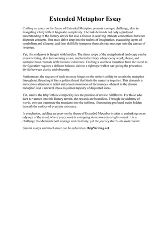 Extended Metaphor Essay.pdf