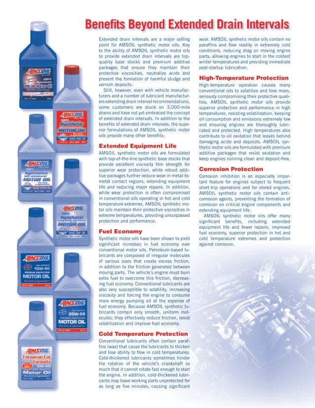 Extended oil drain intervals becoming more prevalent | PDF