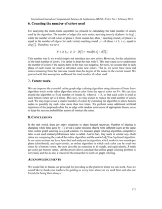 Extended online graph edge coloring | PDF