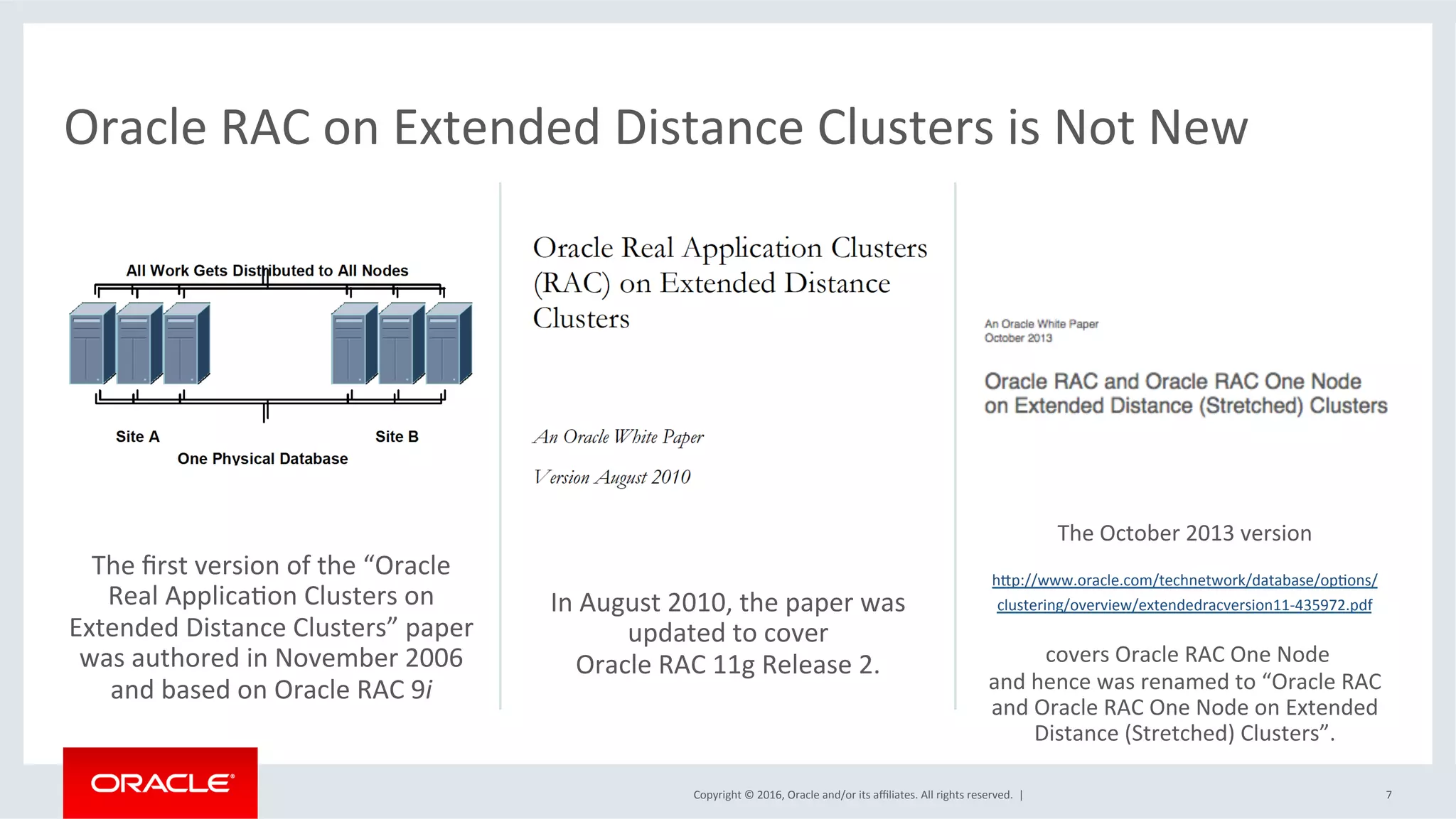 Oracle Extended Clusters for Oracle RAC | PDF