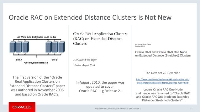 Oracle Extended Clusters for Oracle RAC | PDF