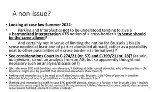CJEU case-law. A few observations on recent CJEU case law with ...