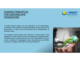 Extended producer responsibility (epr) | PDF