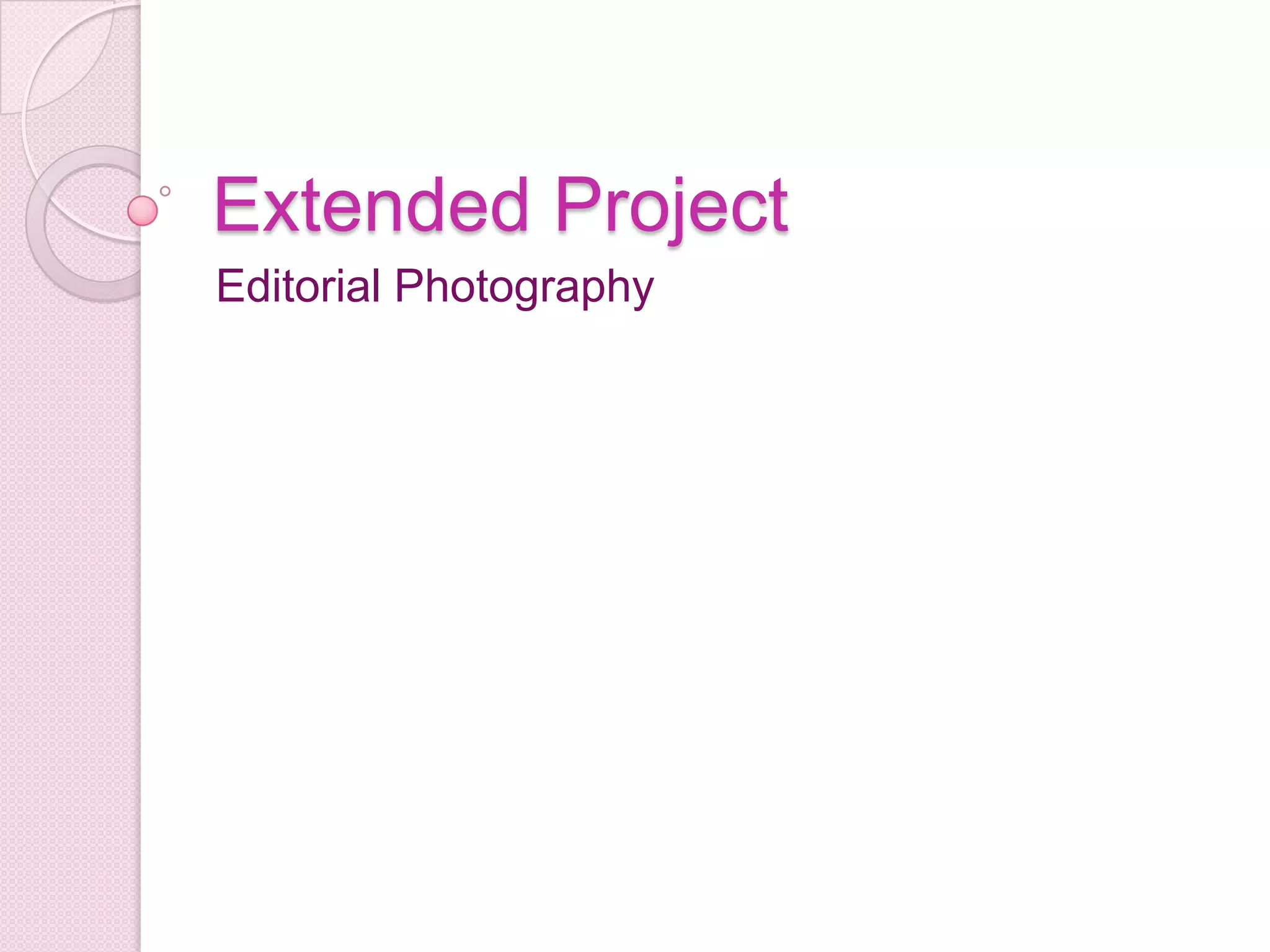 Extended project final presentation | PPTX