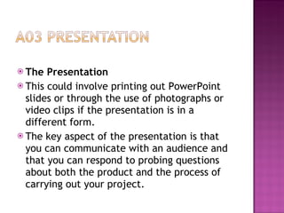 Extended project intro lesson | PPT