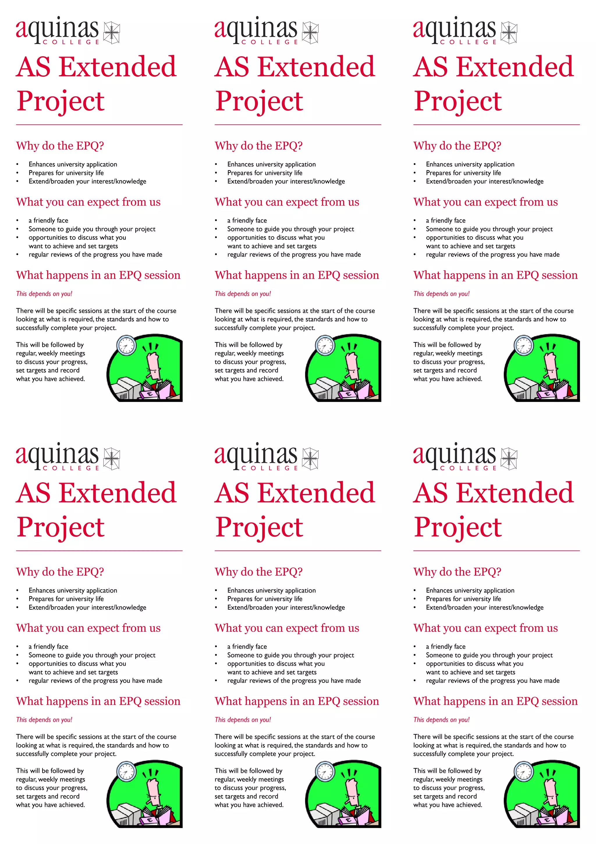 Extended project leaflet | PDF