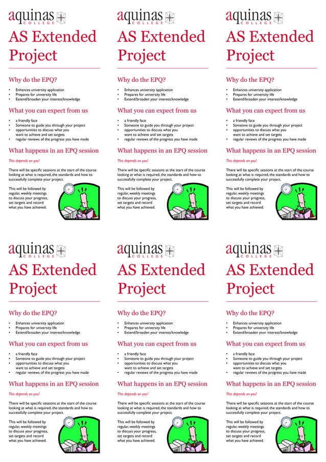 Extended project leaflet | PDF | Education