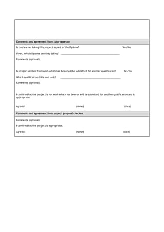 Extended project proposal form | DOCX