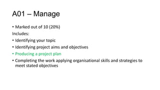 Extended project qualification | PPT