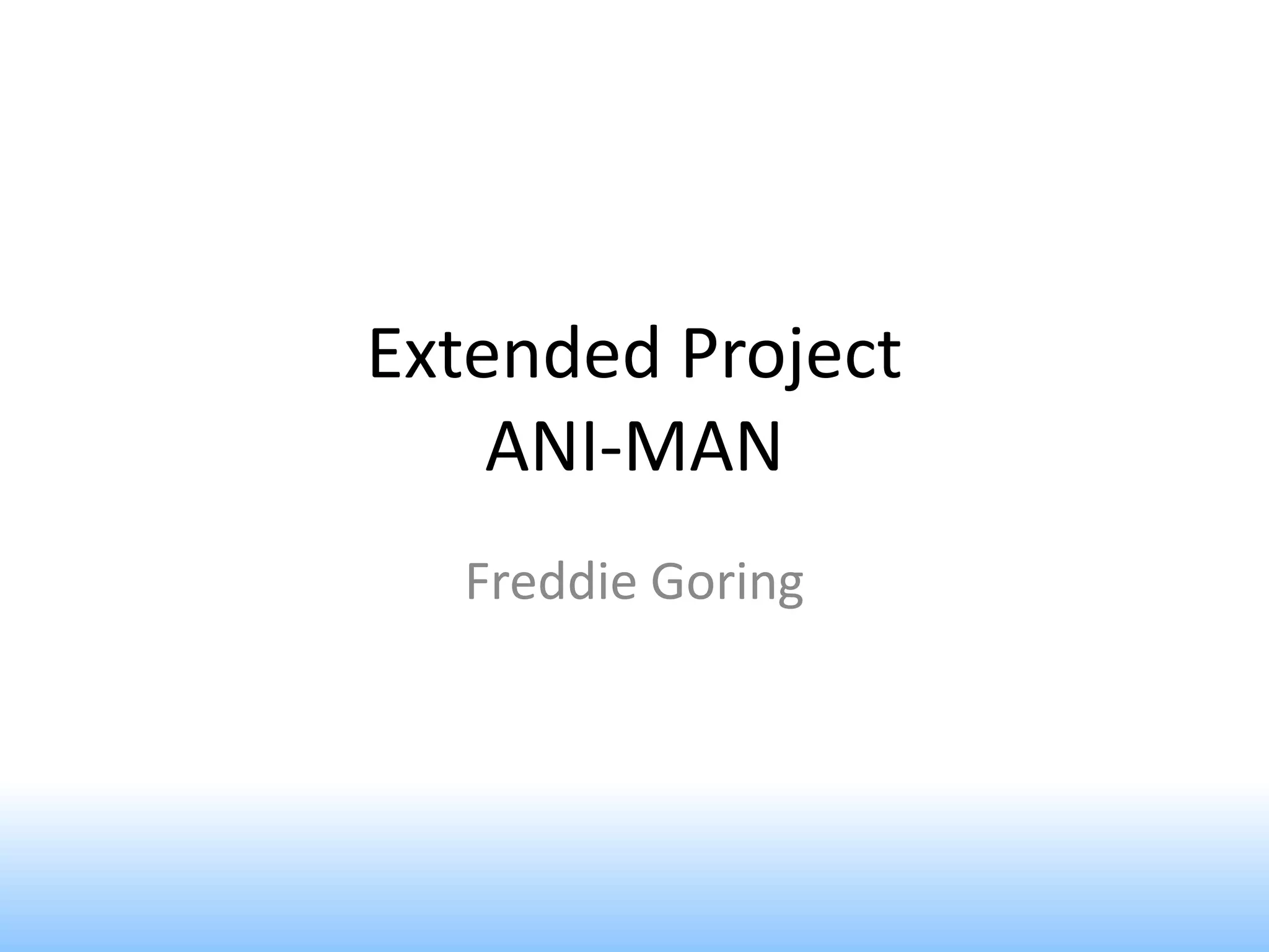 Extended Project PowerPoint Review | PPTX