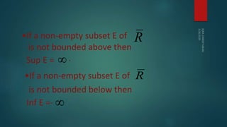 Extended real numbers | PPT