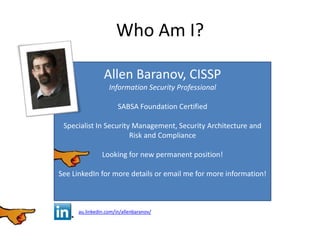 A Practical Example to Using SABSA Extended Security-in-Depth Strategy ...