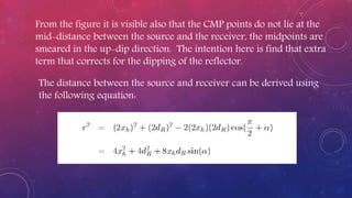 Extended seismic data processing dmo | PPTX