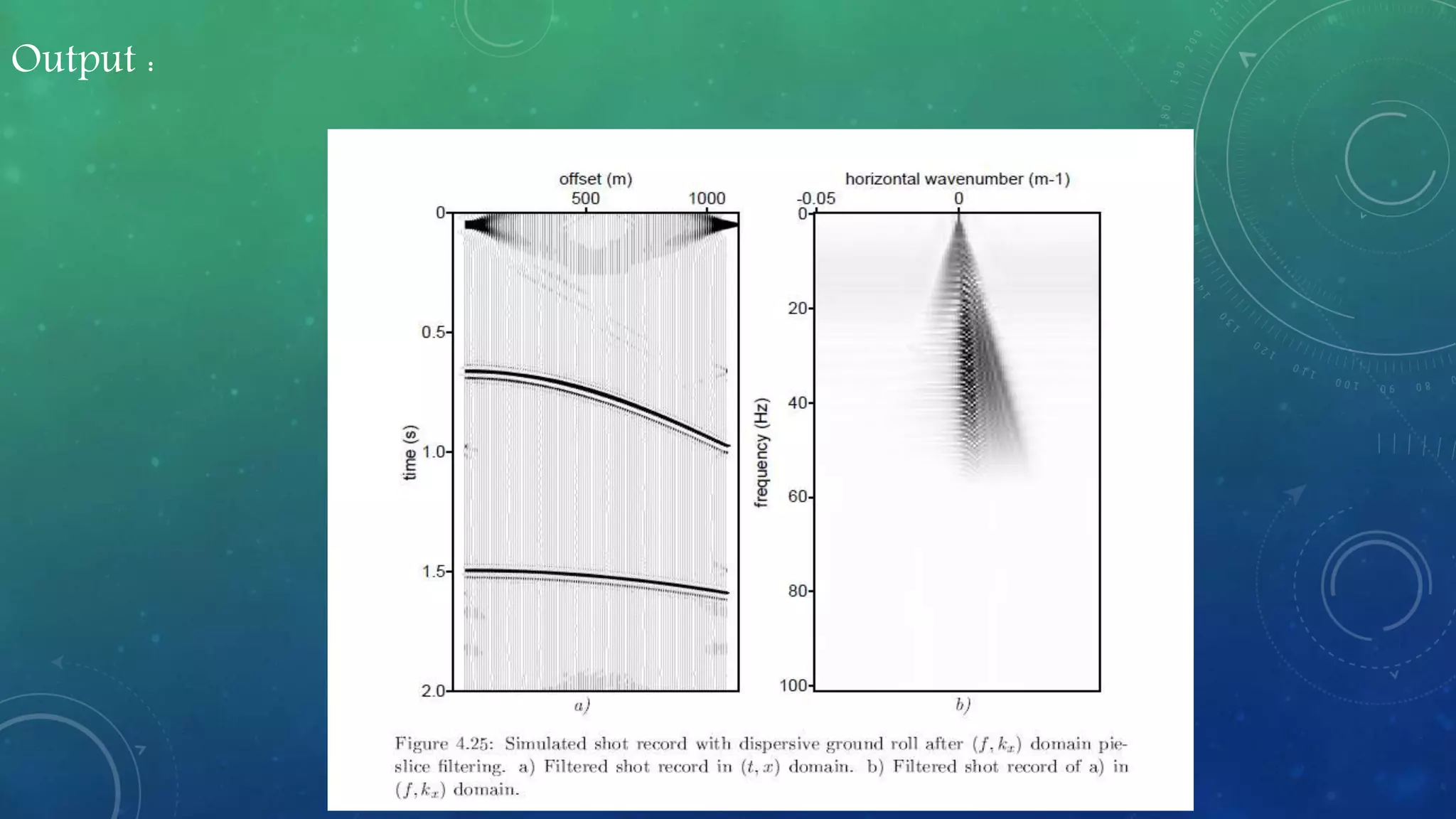 Extended seismic data processing lec25, fk filtering | PPTX