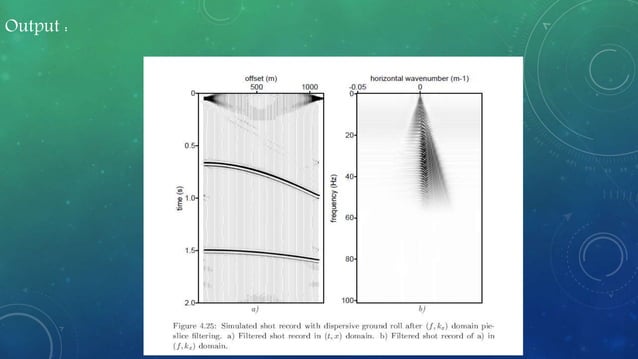 Extended seismic data processing lec25, fk filtering | PPTX