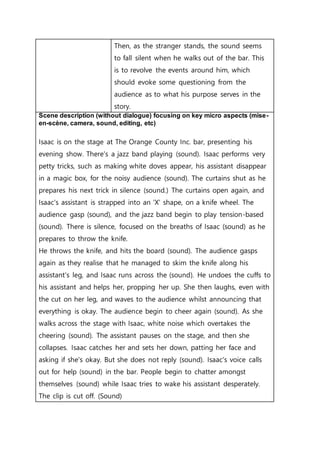 Extended Step Outline for Film | DOCX