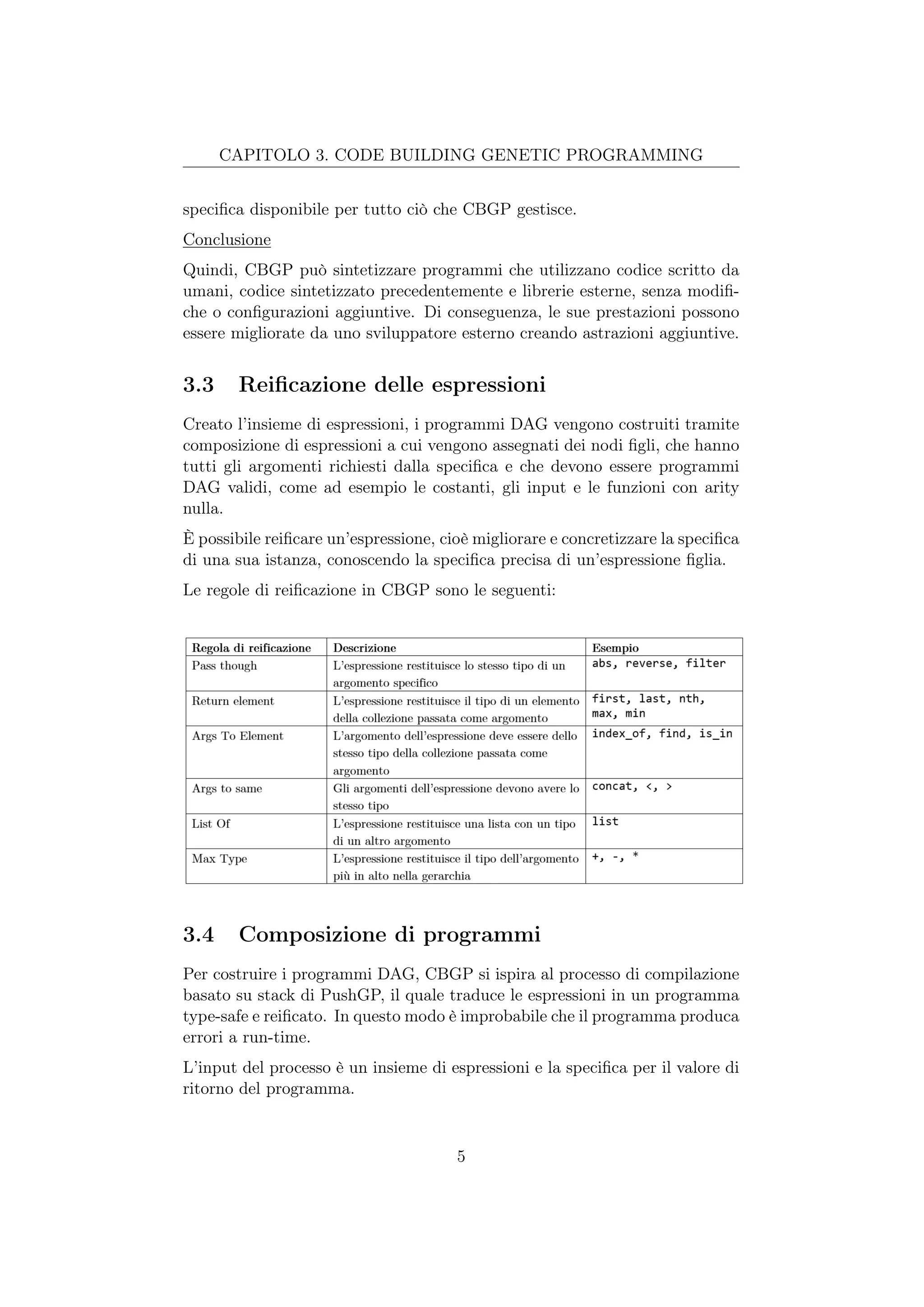 Extended summary of code building genetic programming | PDF