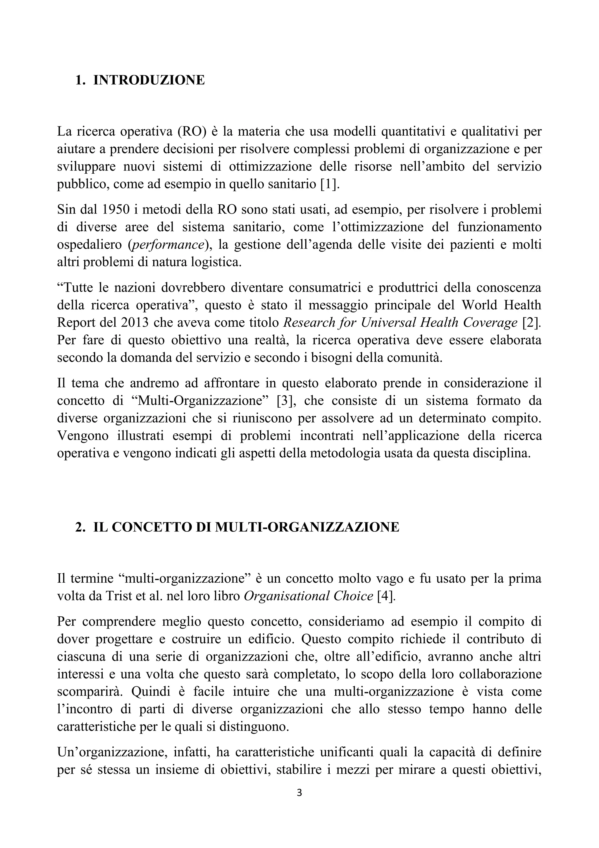 Extended Summary Of “operational Research For Multi Organizations” Pdf