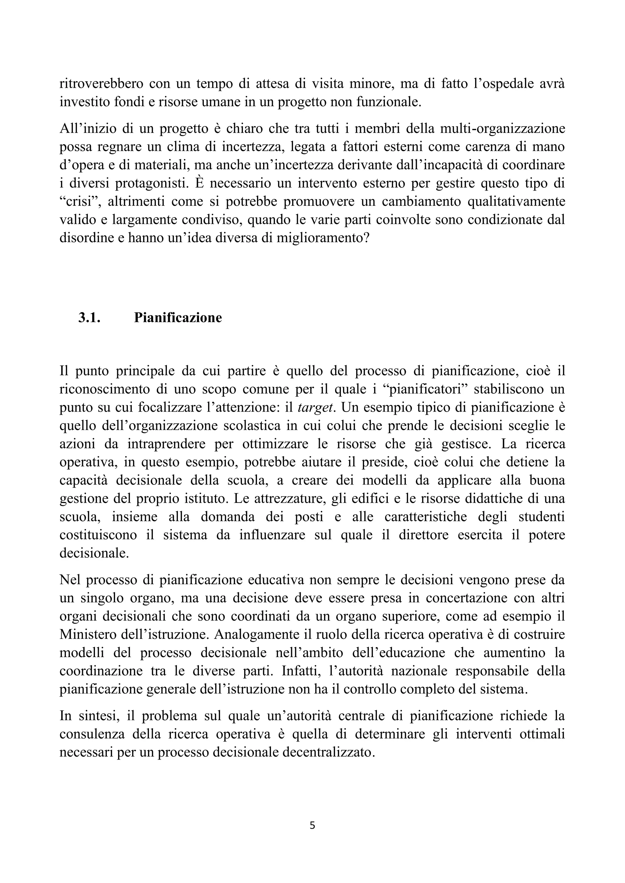 Extended Summary Of “operational Research For Multi Organizations” Pdf