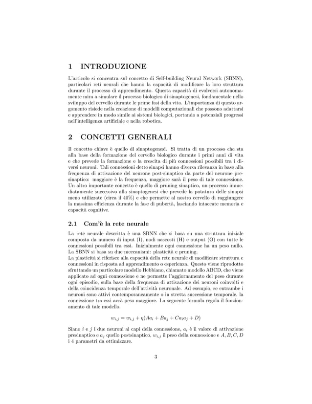 Extended Summary of Self-building Neural Networks | PDF Extended Summary of Self-building Neural Networks | PDF